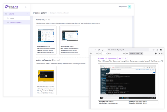 Virtual Computer Labs Edulab